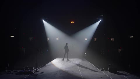 Stage With Spotlight